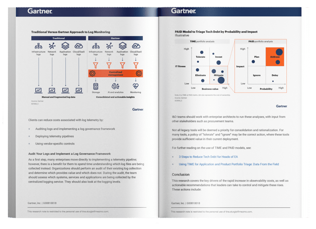 Gartner Report - Get Your Observability Spend Under Control
