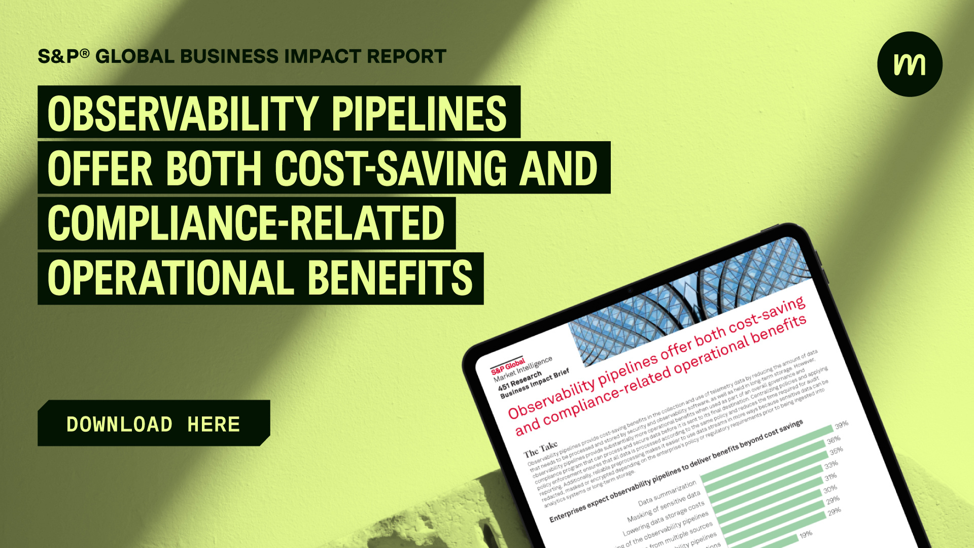Analyst Report (Observability Pipelines Offer Both Cost-Saving and ...